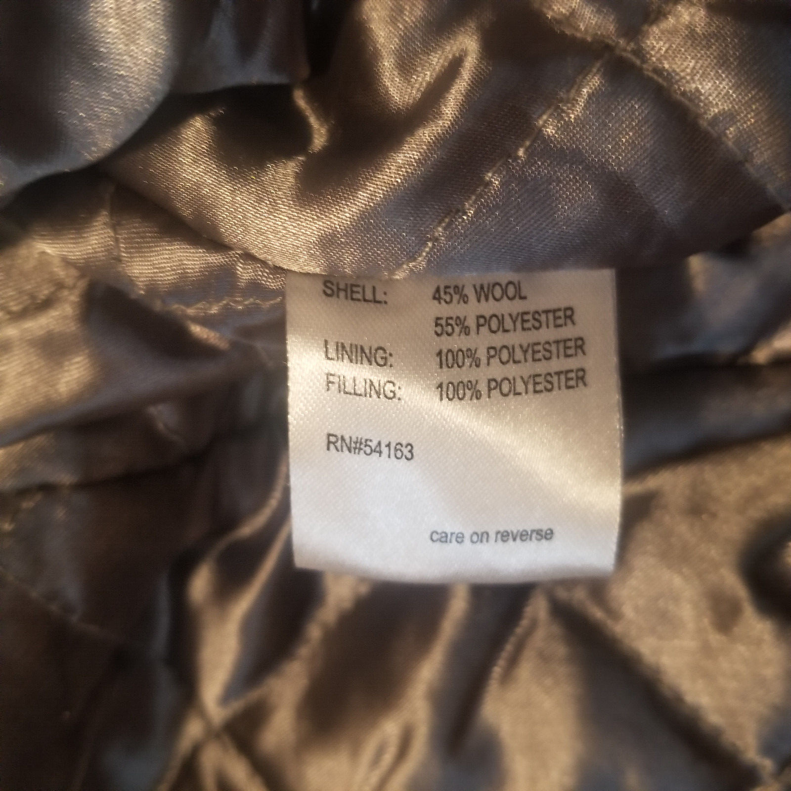 Calvin Klein Blue Wool Duffle Coat Toggle Closure Rem… - Gem