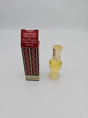 Avon bird of paradise cologne Splash - Fragrance Heirlooms - .5 oz ...