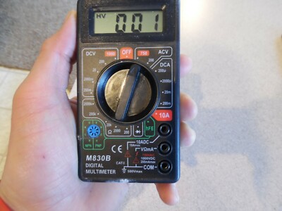 Digital Multimeter M830B Electrical Value Display Working | eBay