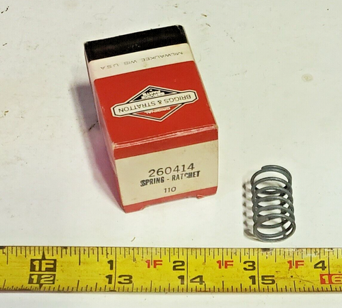 Vintage NOS Briggs and Stratton Spring - Ratchet - P# 260414 | eBay