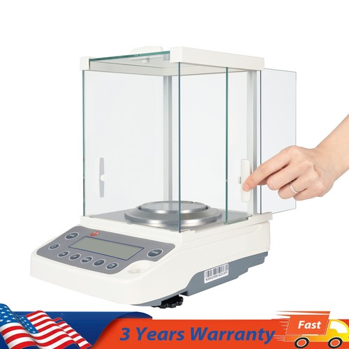 120 x 0.0001g 0.1mg Digital Electronic Analytical Balance Precision Lab ...
