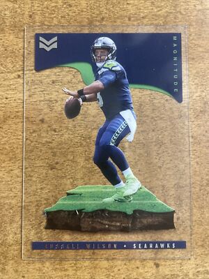 Russell Wilson 2021 Panini Chronicles Stars And Stripes Magnitude #MAG ...