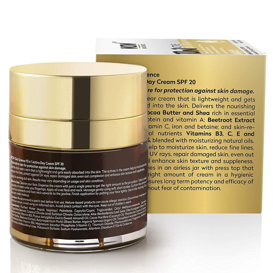 WOW Skin Science Cream 10 in 1 Age Miracle SPF 20 Face Cream 50 ml | eBay