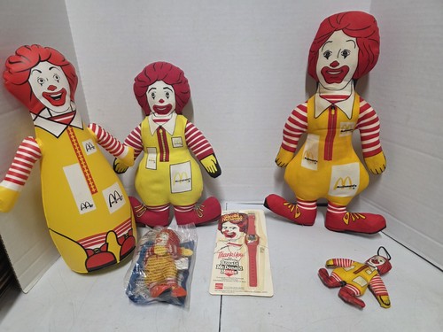 Lot Of 6 Ronald McDonald Toys | eBay