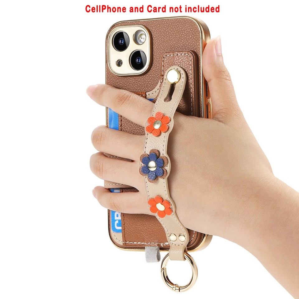 Stylish Electroplated Wrist-Strap Case for iPhone 16 Plus/Pro/Pro Max ...