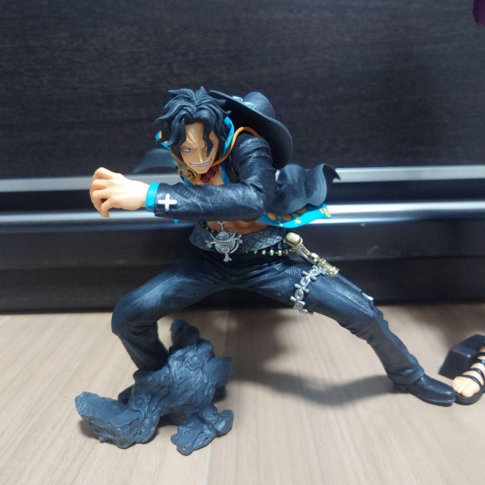 One Piece Ace Marco Figure Set Collectible Anime Toys Authentic Japan ...