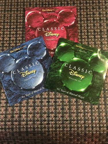 Classic Disney Volumes I 2 & 3 - 60 Years Of Musical Magic (CD, 1996 ...