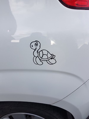 Turtle Vinyl Car Wall Decal Sticker in 12 Colours | eBay