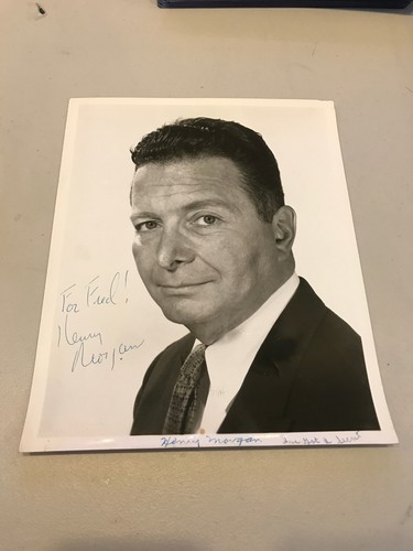 Vintage 1960's Henry Morgan I've Got A Secret Signed Autographed Photo ...