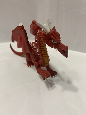 Plastoy red dragon action Figure | eBay