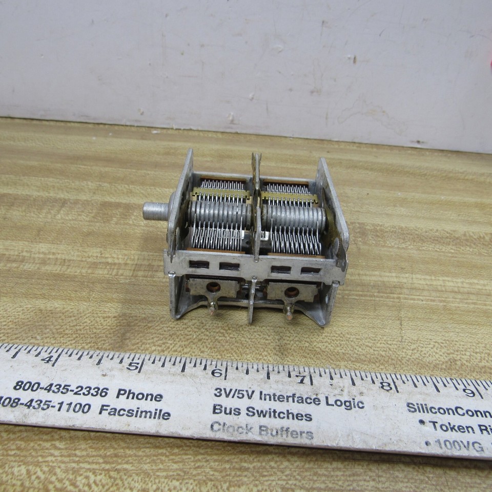 VARIABLE CAPACITOR DUAL 450 pF 13 to 452 pF HAM RADIO | eBay