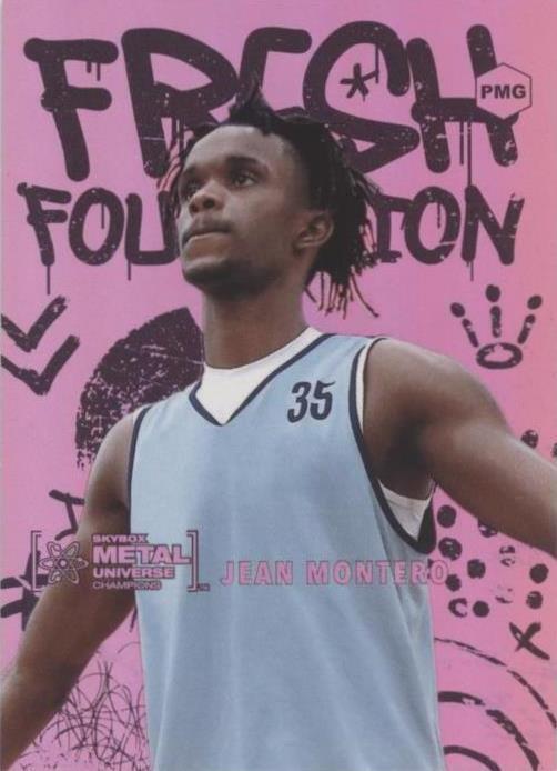 2021 Skybox Metal Universe Champions - Fresh Foundation Jean Montero # ...