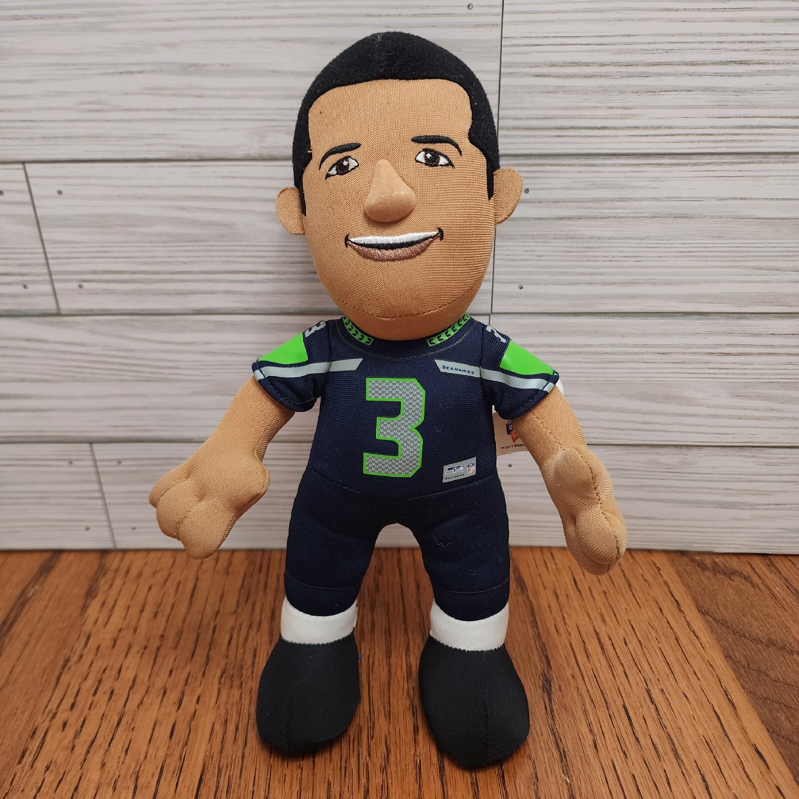 Seattle Seahawks NFL Authentic #3 Russell Wilson 10" Plush Doll | eBay