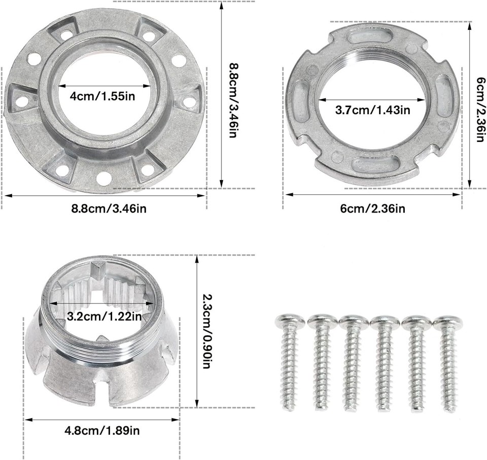 W10324651 Washer Basket Drive Hub Kit Drive Hub Replacement For ...