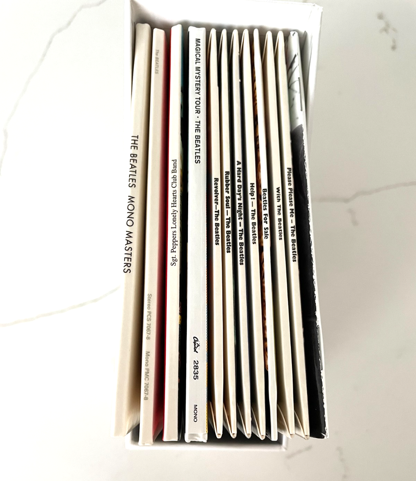 The Beatles In Mono Box Set CDs Original Mono Mixes Collection | eBay