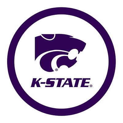 Kansas State Wildcats White NCAA College Sports Party 7" Paper Dessert ...