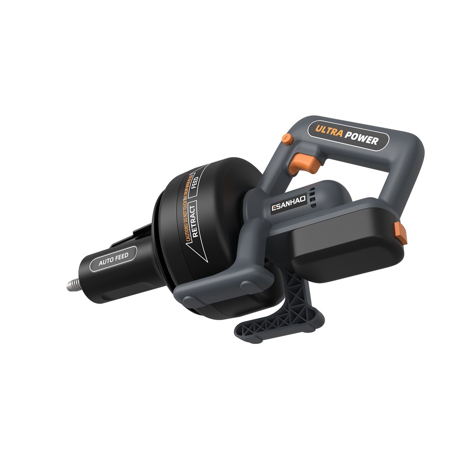 Electric Sewer Pipe Drain Cleaning Toilet Dredging Clogs Machine ...