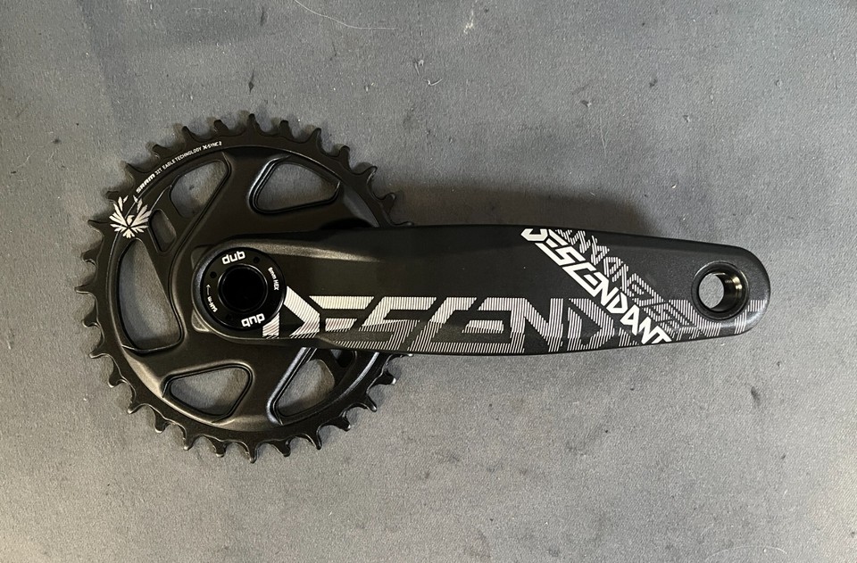 New SRAM Truvativ Descendant 7K DUB SB+ Crankset 170mm 32t 12s Eagle X ...