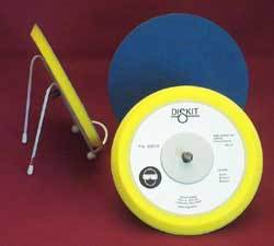 Diskit 60520 6" DA Disc Sander Pad Low Profile PSA Vinyl Face (1 ...