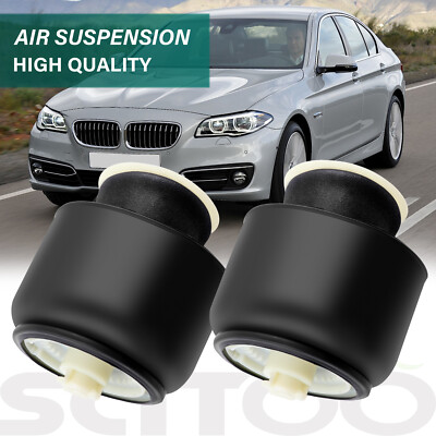 Rear Pair Air Suspension Springs For BMW F11 F10 F07 535i 550i 2010 ...