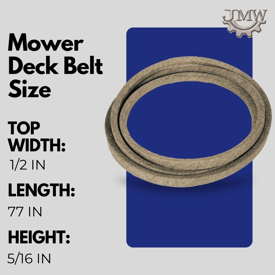 Deck Belt 754-0461 fits CUB CADET MTD 954-0461 Mower Drive (1/2 x77) | eBay