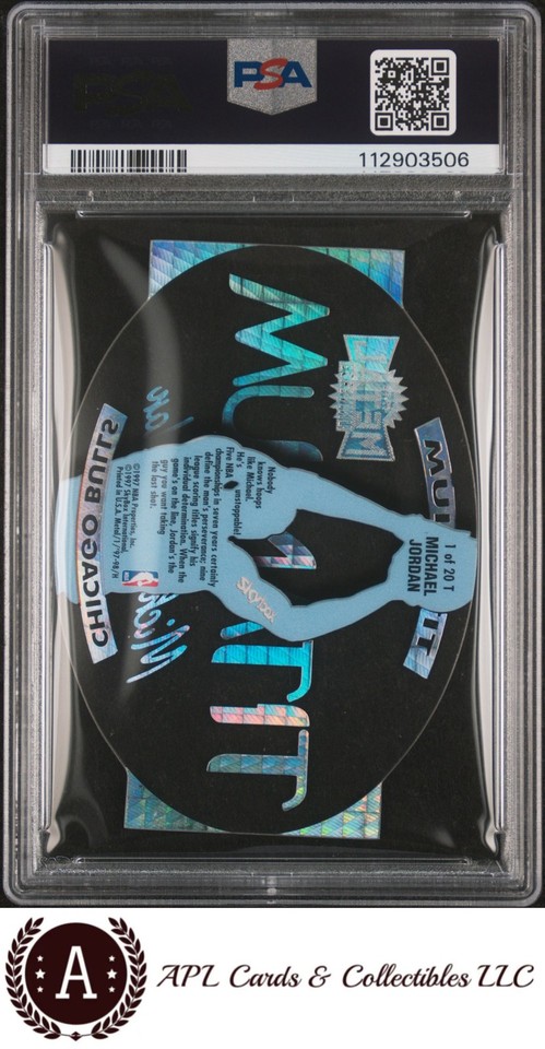 1997 Metal Universe Titanium #1 Michael Jordan PSA 8 | eBay