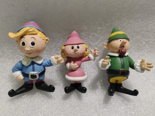 Foreman &Choir Boy & Girl Workshop Elf Plastic PVCFigures Rudolph ...