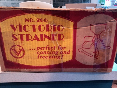 VTG Victorio No 200 Food Strainer Tomato Sauce Juicer Puree w/ Box ...