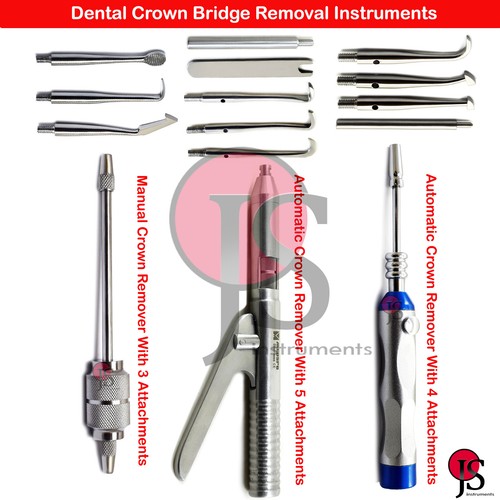 Crown Bridge Remover Dental Restoration Instruments Manual Automatic ...