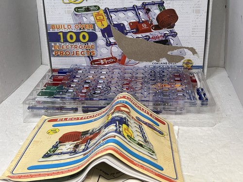 Elenco Snap Circuits Jr. SC-100 Electronics Exploration Kit - Over 100 ...