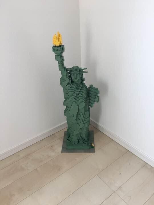 Lego Sculptures Set 3450 Statue of Liberty 2000s Original Used From ...