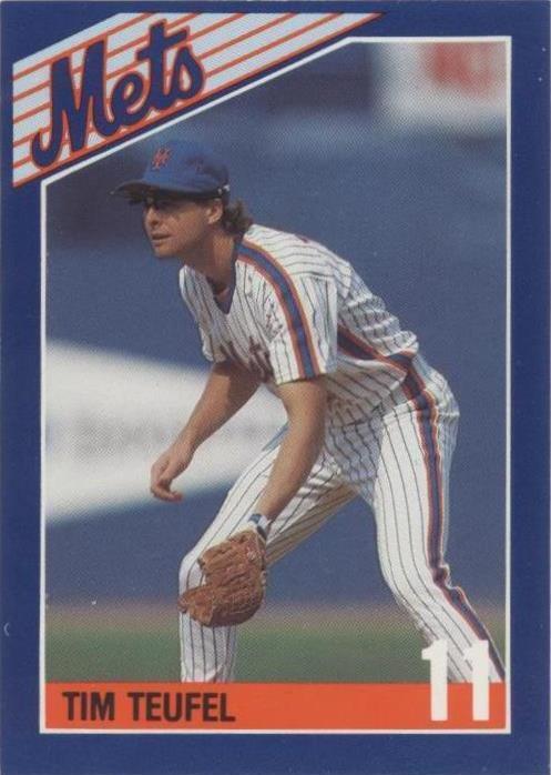 1990 Kahn's New York Mets - Tim Teufel #11 for sale online | eBay