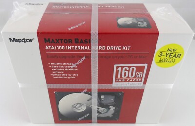 Maxtor Basics 160GB ATA/100 Internal Hard Drive Kit New | eBay