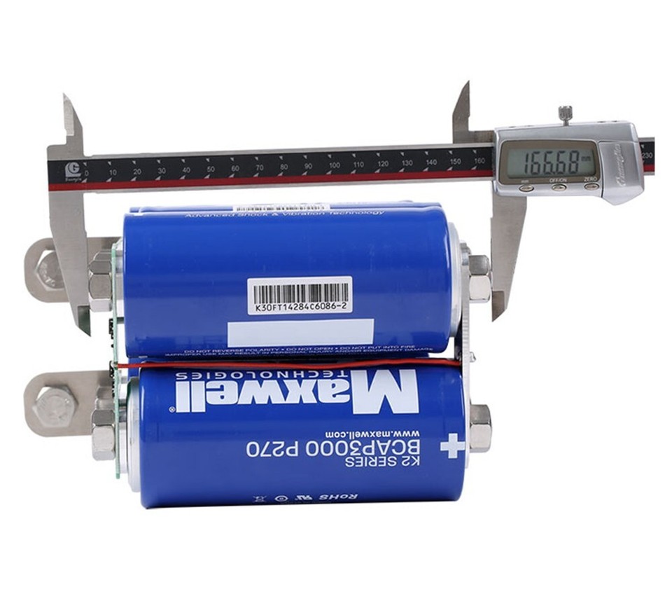 Maxwell Durablue 16V 500F Super Audio Capacitor Battery 6pcs 2.7V ...