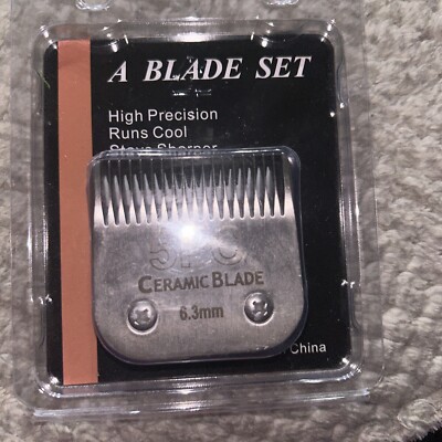 New Pet Clipper Ceramic A Blade Set Replacement Size 5FC 6.3mm | eBay