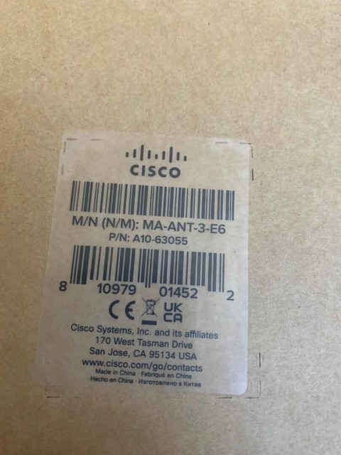 Cisco MA-ANT-3-E6 Meraki Indoor Antenna plus Mount for MR46E for sale ...