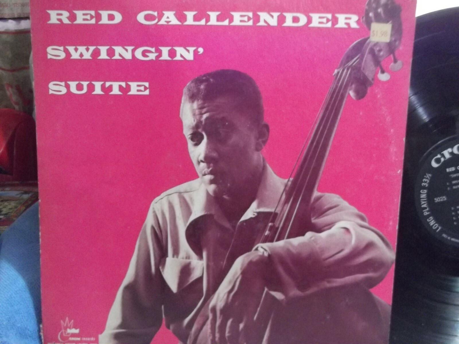 RED CALLENDER SWINGIN' SUITE LP ON CROWN RECORDS | eBay