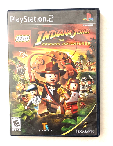 PS2 LEGO Indiana Jones: The Original Adventures Sony PlayStation PS2 ...