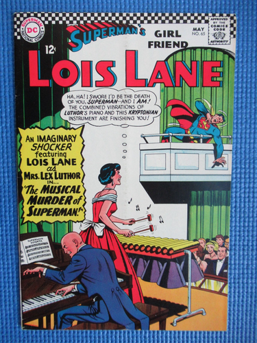 SUPERMAN'S GIRLFRIEND LOIS LANE # 65 - (FN-) -LOIS LANE-MS. LEX LUTHOR ...