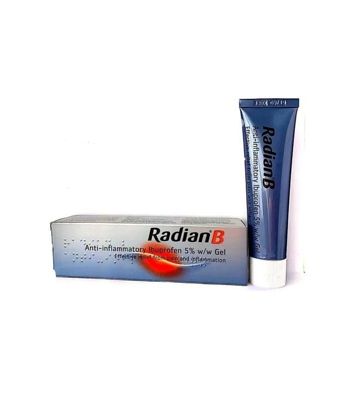 Radian B Anti-inflammatory Ibuprofen 5 GEL 30g Pain Relief 4 for 3 ...