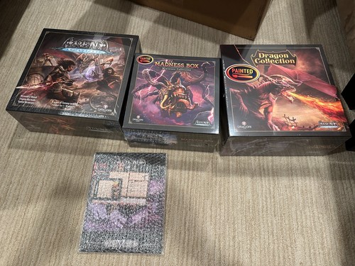Arena: The Contest, Tanares + Dragon Collection + Madness Box PAINTED ...
