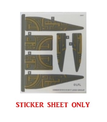 LEGO 75186 - Star Wars - The Arrowhead - STICKER SHEET | eBay
