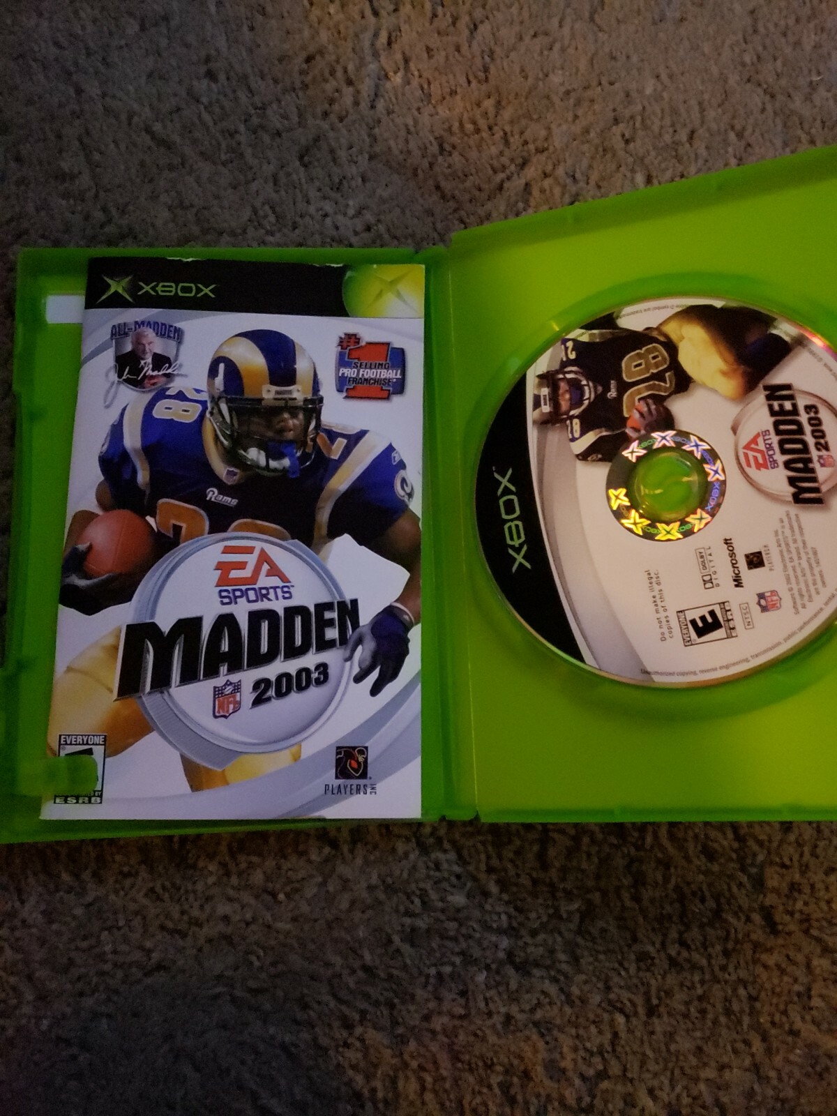 Madden NFL 2003 (Microsoft Xbox, 2002) - European Version for sale ...