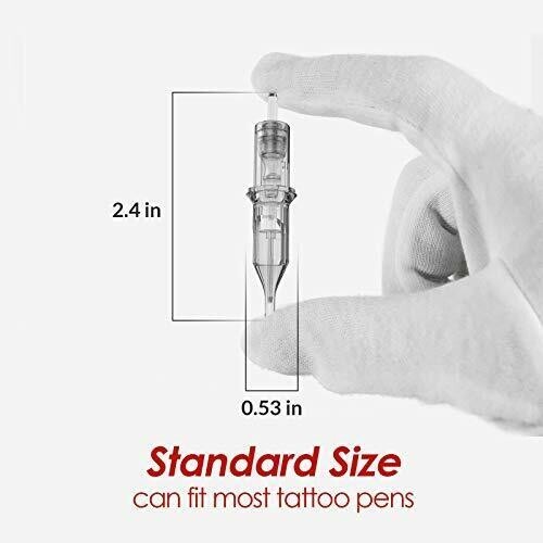 Wormhole Tattoo Cartridge Needles 5RL Tattoo Cartridges Professional ...