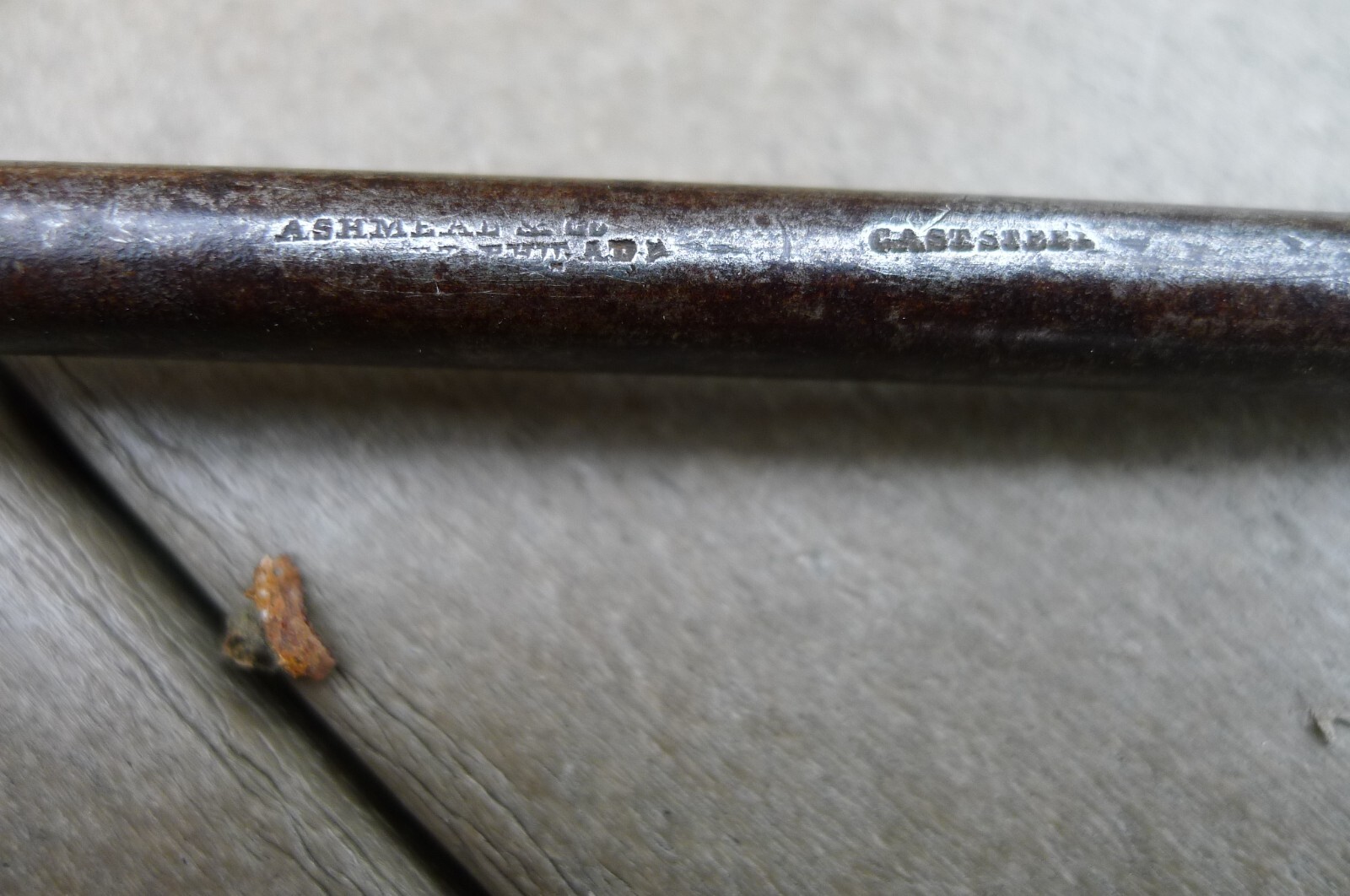 ANTIQUE FINE BARK SCRAPER, WOOD WORKING TOOL, 1800'S PHILADA MAKER ...