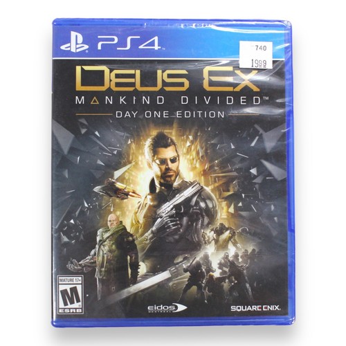 PS4 Deus Ex Mankind Divided, Day One Edition, Brand New Factory Sealed ...