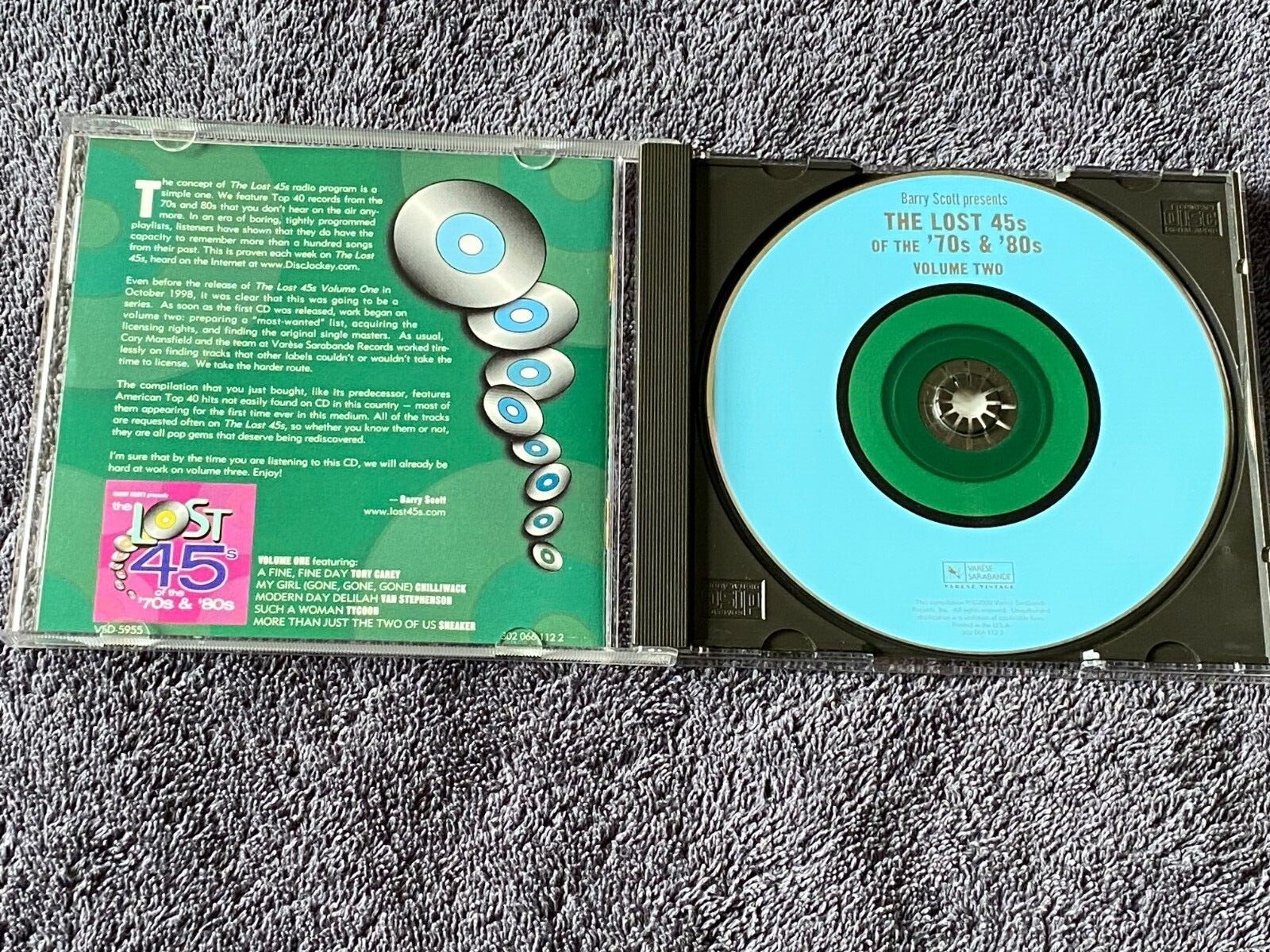 BARRY SCOTT THE LOST 45s OF THE '70s & '80s VOLUME TWO CD 18 tracks ...