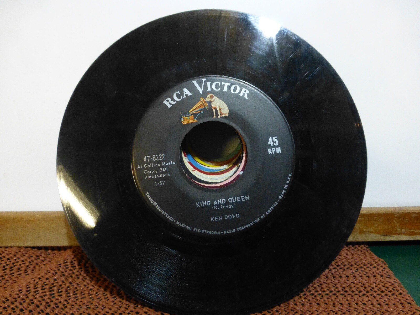 KEN DOWD KING & QUEEN A SAD STORY TEEN ROCK UNKNOWN 45 | eBay