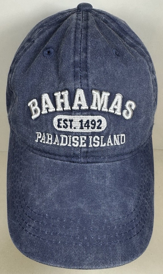 Atlantis Bahamas Paradise Island Cap Blue Beach Hat Travel Ocean | eBay