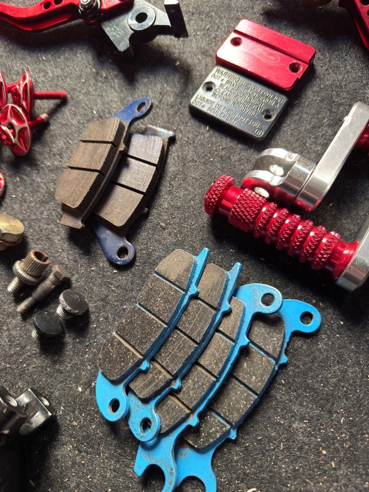 Honda MSX 2015 Random Parts - Levers / Brake Pads / Pegs / Dipstick etc ...
